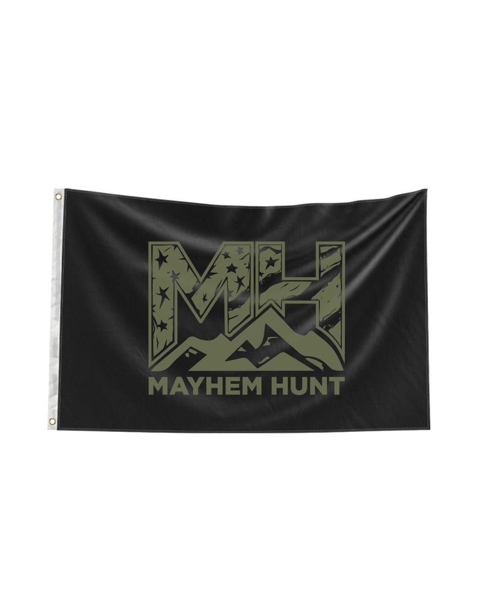 Mayhem Hunt OG Flag – Mayhem Nation