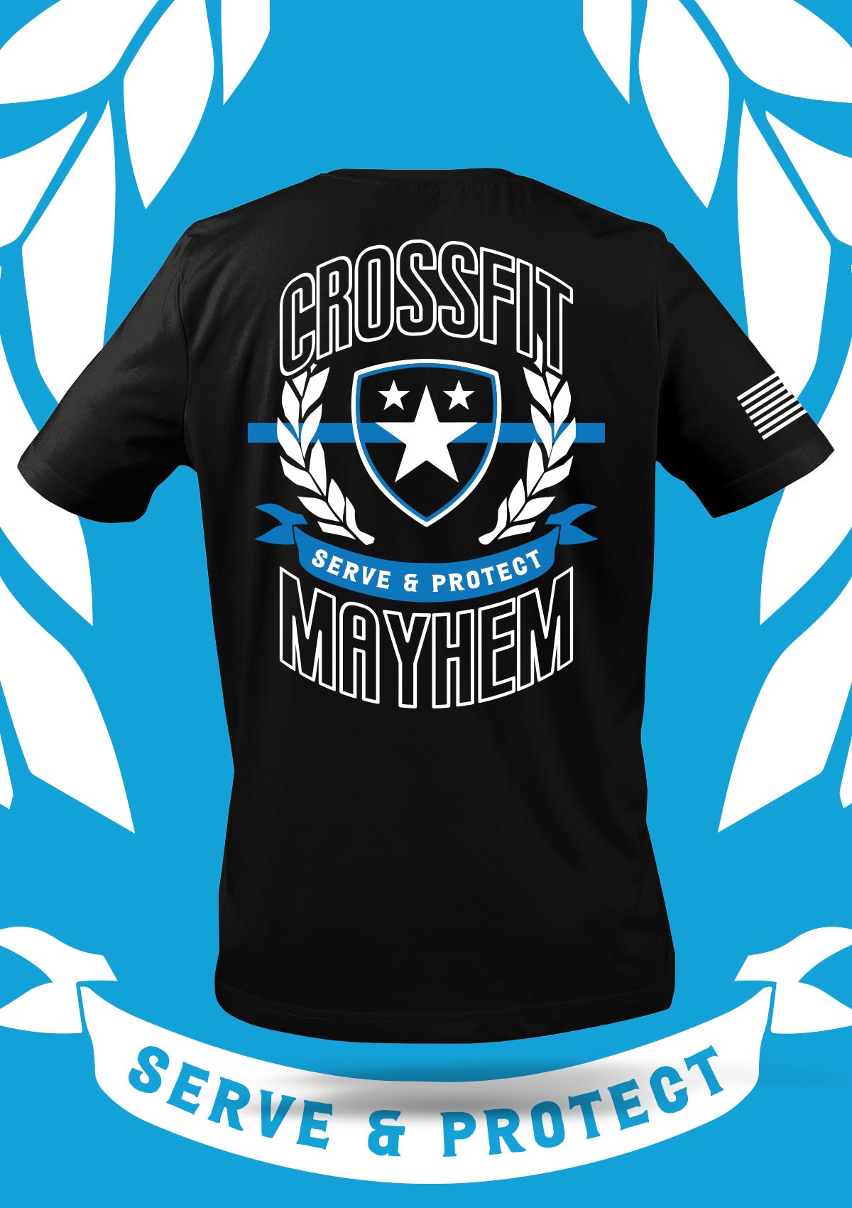 CrossFit Mayhem Law Enforcement T-Shirt – Mayhem Nation